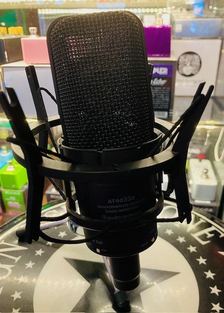 Audio Technica AT4033A Cardioid Condenser Studio Microphone Pre Owned ...