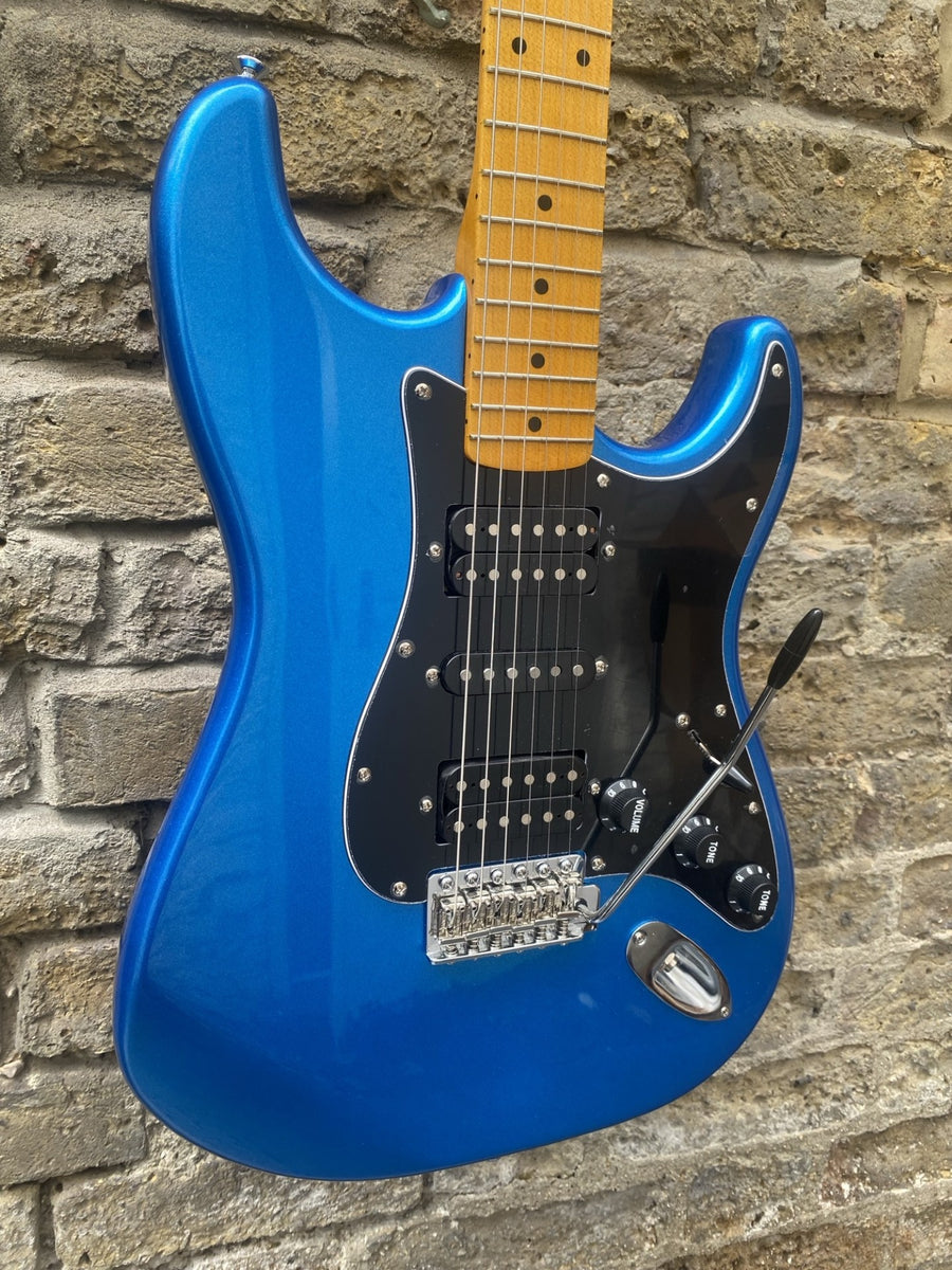 Leonard Allen Custom Built HSH Guitar Lake Placid Blue Maple Neck ...