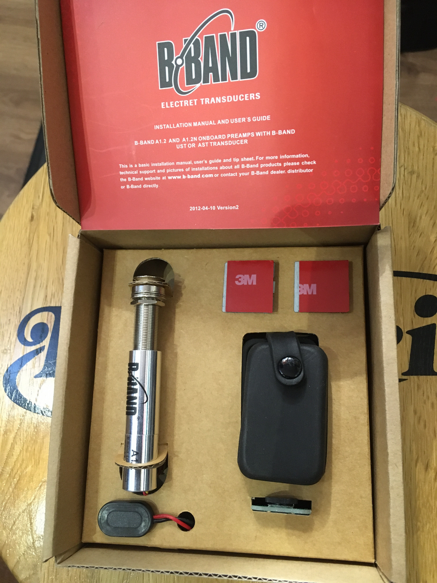 B Band A1.2 Acoustic Guitar Pick Up System NOS – Hillsound UK